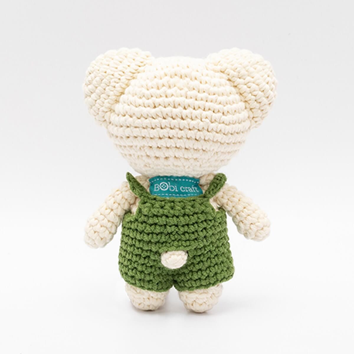 Crochet Plush Toy - Bobbie Bear Jnr - Handmade Mini – The Toy Chest ...
