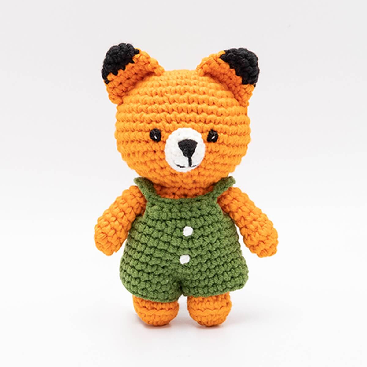 Crochet Plush Toy - Fenix Fox Jnr - Handmade Mini – The Toy Chest Australia