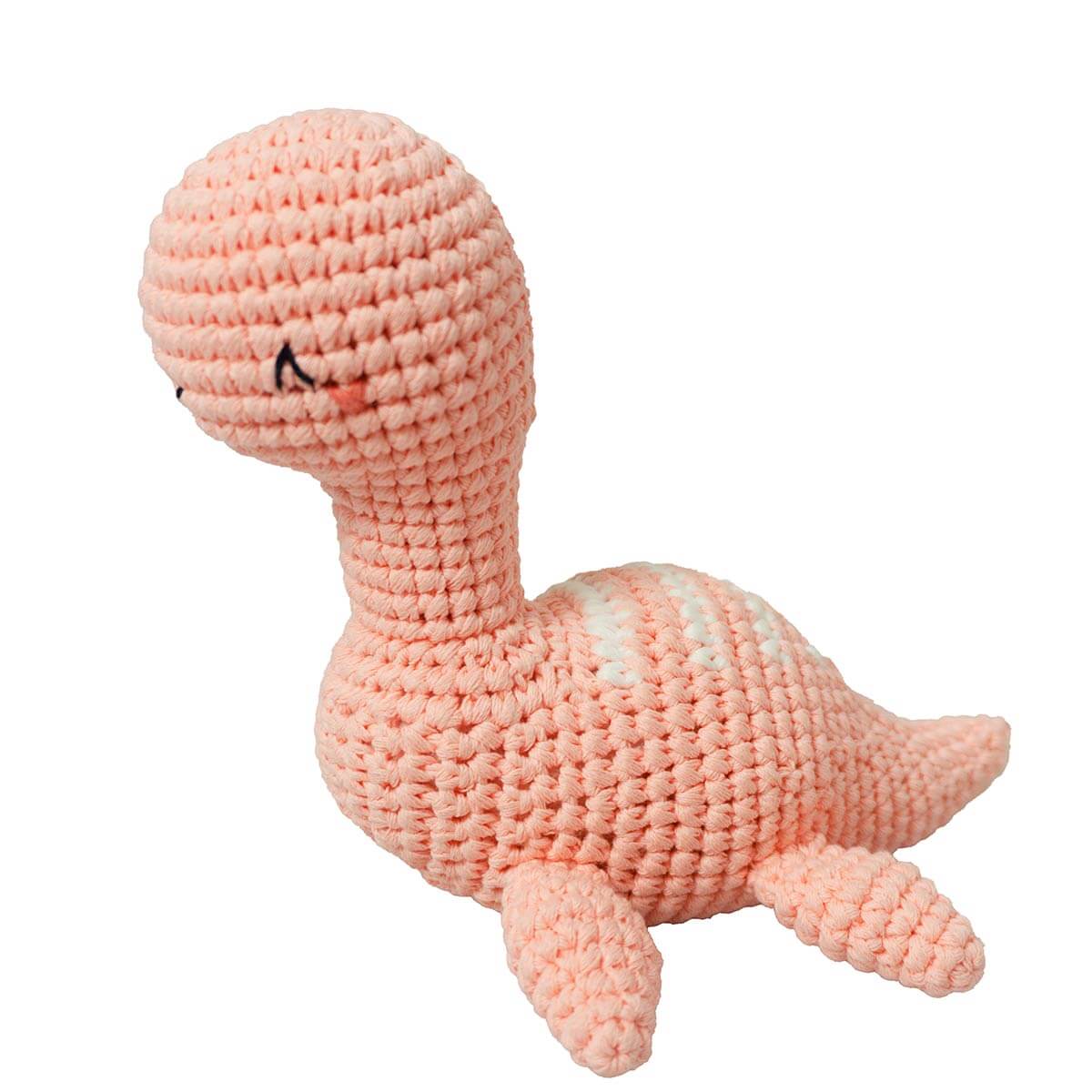 Dinosaur Rattle - Plesiosaur - Handmade Crochet Plush Toy – The Toy ...