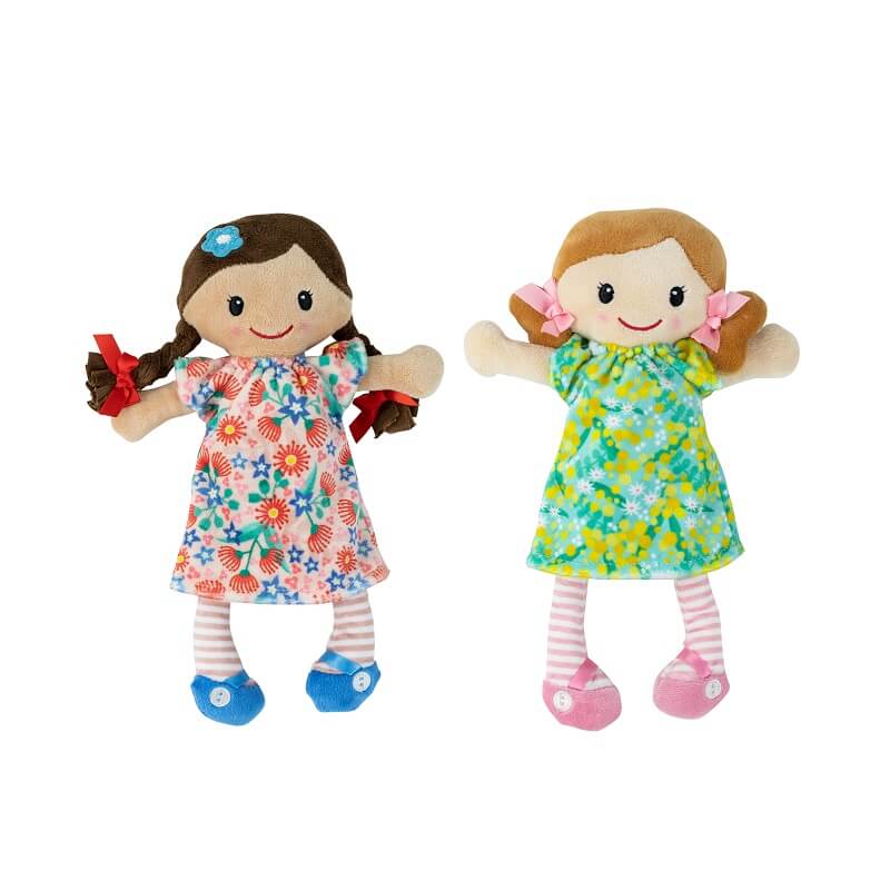 Mini Rag Dolls - Matilda & Nellie by Tiger Tribe – The Toy Chest Australia