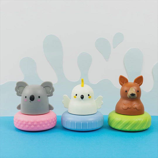 Mix & Match Bath Mates - Aussie Animals Mould Free Bath Toy – The Toy ...