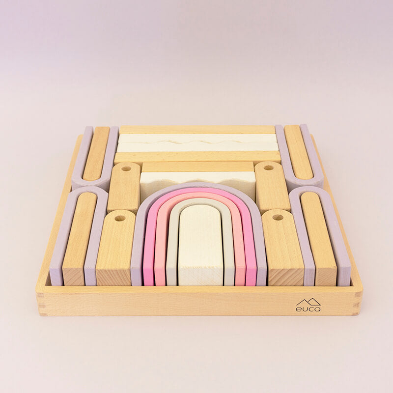 Wooden Block Set - Fairy Castle - Australian Made – The Toy Chest Australia