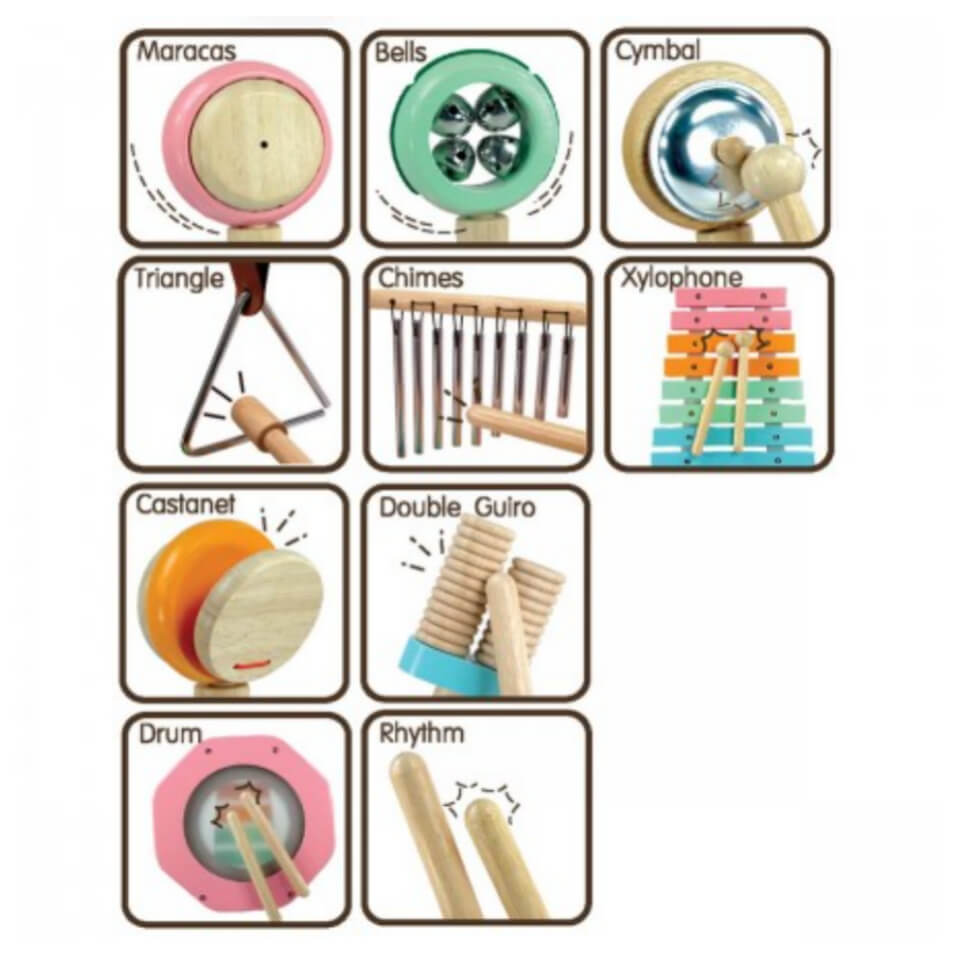 I'm Toy Melody Mix - Wooden Musical Instrument Toy - Pastel – The Toy ...